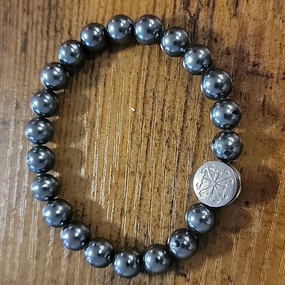 Rustic Cuff | Jewelry | Magnetic Slate Pearls | Poshmark